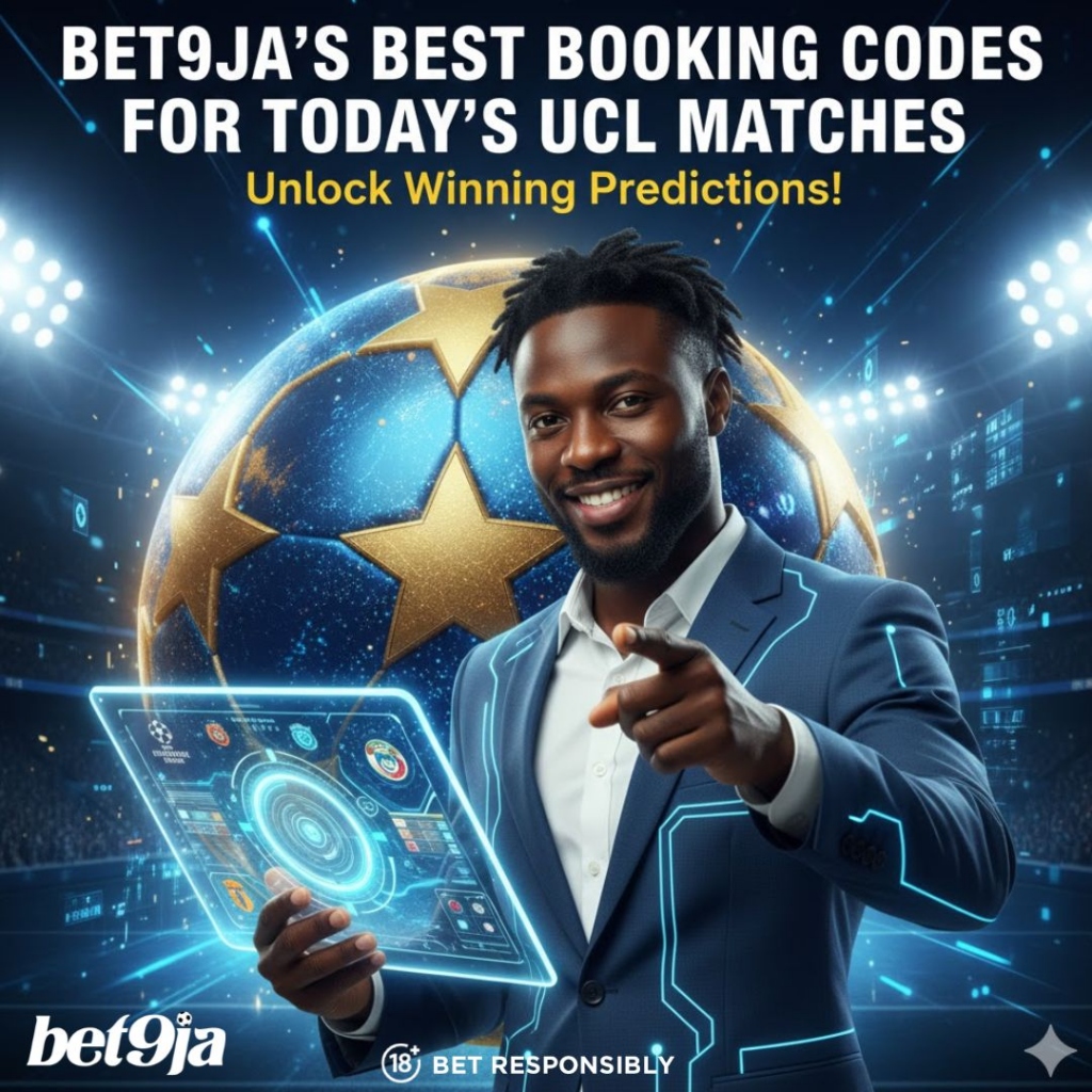 Bet9ja's Best Booking Codes For Today's UCL Matches | Blog Bet9ja