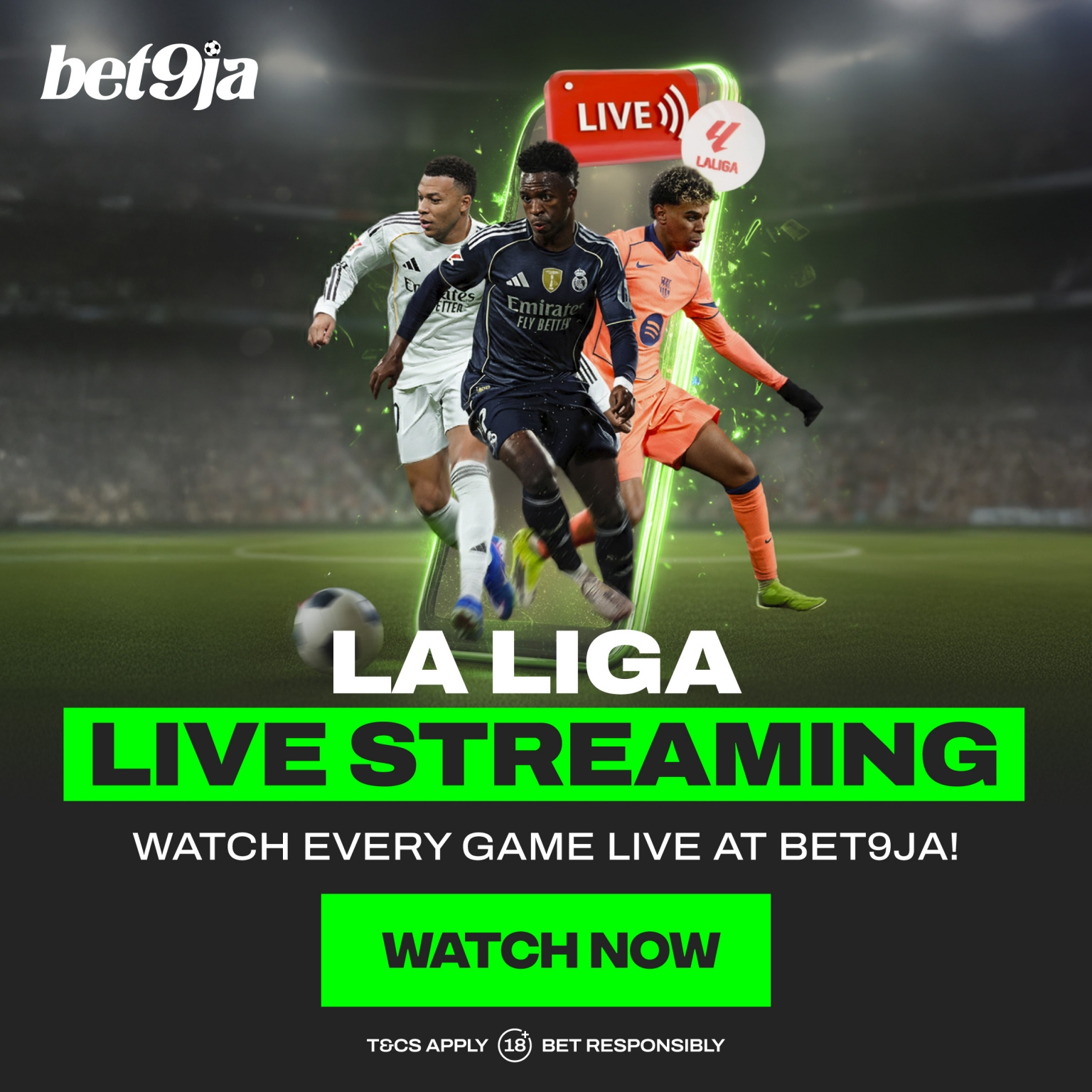 These Are The Big Games You Can Live Stream At Bet9ja This Weekend ...